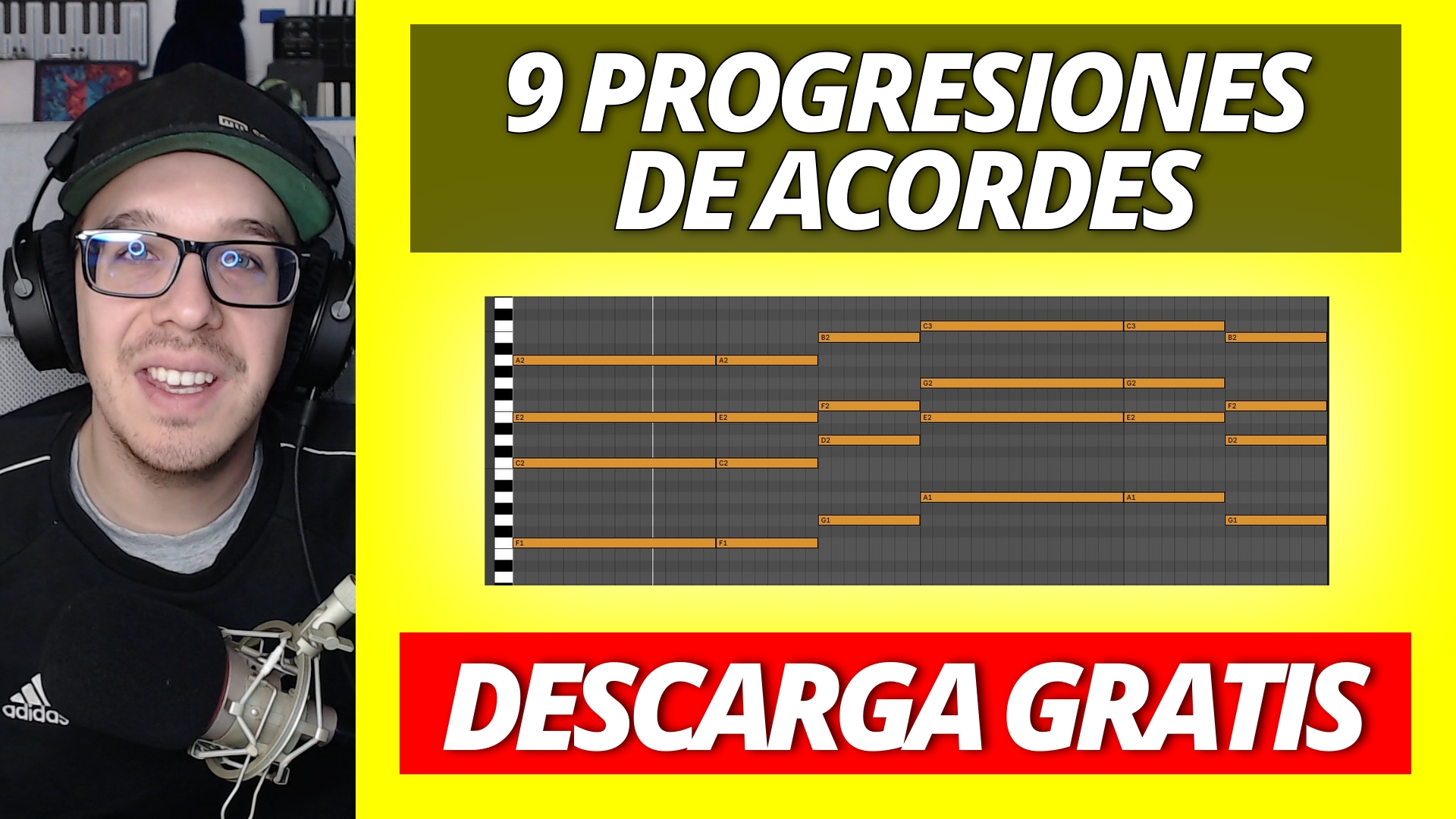 9 PROGRESIONES DE ACORDES PARA SYNTH PAD - Sonido Hip Hop